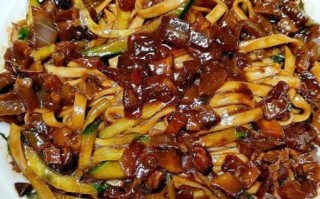 素炸酱面怎么做_素炸酱面配料有哪些