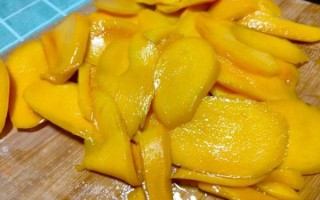 芒果干怎么做_家庭自制芒果干详细步骤