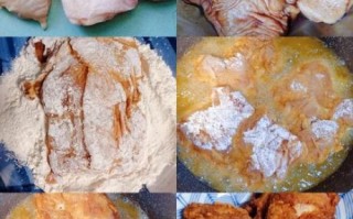 鸡排怎么腌制_鸡排炸多久才酥脆