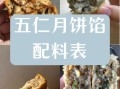 苏式五仁月饼怎么做_正宗五仁馅配方