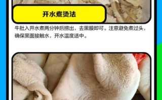 牛肚怎么洗_牛肚黑毛去除方法