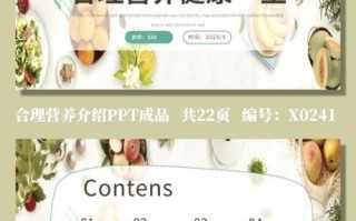 健康饮食ppt课件免费_如何制作