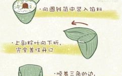 包粽子怎么包不漏米_包粽子小窍门