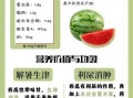 西瓜的功效与作用及禁忌_西瓜怎么吃最健康