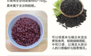 黑米饭的做法_黑米饭的功效与作用
