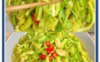 节瓜丝怎么炒好吃_节瓜丝的做法大全