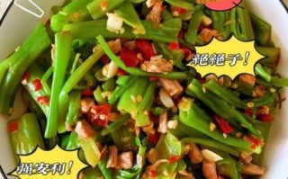酸辣空心菜梗怎么做_酸辣空心菜梗的做法大全