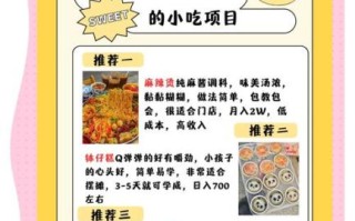 餐饮小吃创业项目_如何低成本起步