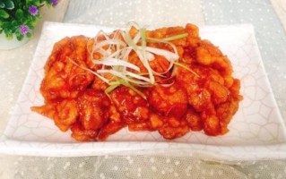 番茄酱锅包肉怎么做_正宗东北番茄酱锅包肉做法