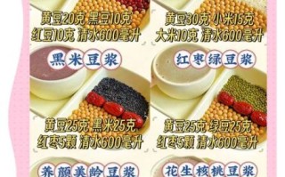 豆浆的做法大全_如何在家做出香浓豆浆