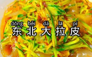 凉拌拉皮怎么做_家常凉拌拉皮的做法窍门