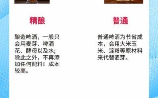 精酿啤酒和普通啤酒的区别_精酿啤酒为什么贵