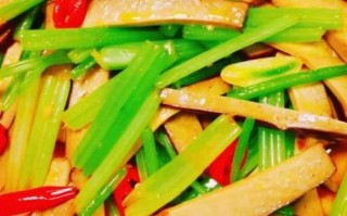 芹菜香干怎么炒好吃_芹菜香干做法步骤