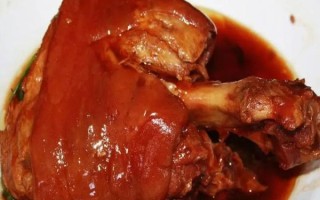 卤猪肘子怎么做好吃_卤猪肘子做法窍门