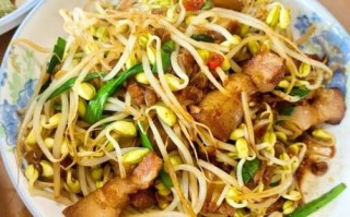 黄豆芽怎么做好吃又简单_家常黄豆芽炒肉做法