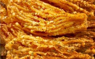 炸金针菇怎么做才酥脆_金针菇用面粉还是淀粉