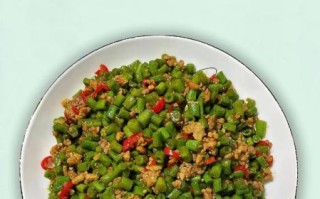 肉末豆角怎么炒好吃_肉末豆角用焯水吗