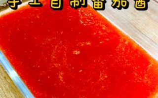 西红柿酱怎么做才好吃_家庭版西红柿酱保存多久