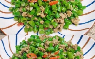 长豆角炒肉末怎么做_豆角炒肉末需要焯水吗