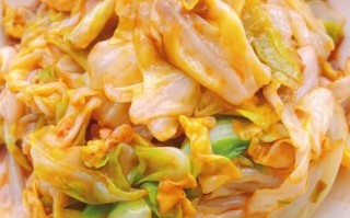 炒洋白菜家常做法_洋白菜怎么炒才脆