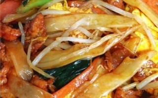 鸡蛋炒河粉怎么炒不粘锅_鸡蛋炒河粉的家常做法