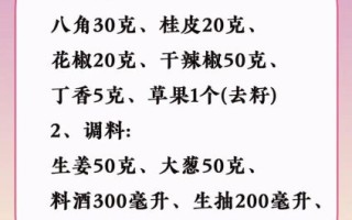 四川卤水香料配方大全_正宗川卤怎么配