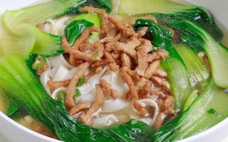茭白肉丝面怎么做_茭白肉丝面热量高吗