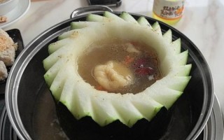 广东冬瓜盅怎么做_冬瓜盅要炖多久才入味
