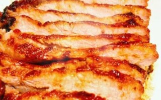 蜜汁叉烧的做法_家用烤炉温度时间