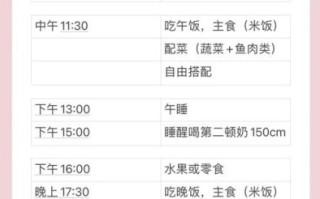 1岁宝宝每天吃什么_辅食时间安排表