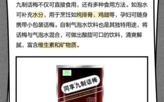 九制话梅怎么做_九制话梅的详细做法