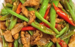 肉炒四季豆怎么做_四季豆炒肉用焯水吗