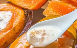 木瓜炖雪蛤的做法_木瓜炖雪蛤怎么吃最滋补