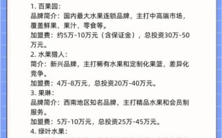 全国加盟品牌排行榜_如何选择靠谱项目