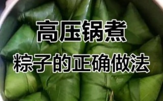 西米粽子可以用高压锅煮吗_高压锅煮西米粽子会不会破