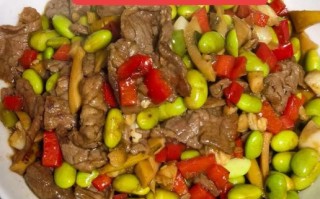 毛豆炒肉怎么做好吃_毛豆炒肉家常做法