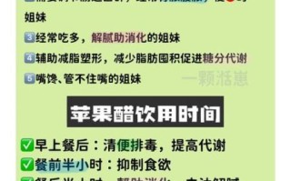 经常喝苹果醋能减肥吗_苹果醋减肥的正确方法