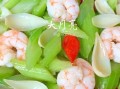 西芹百合炒虾仁热量高吗_孕妇能吃吗