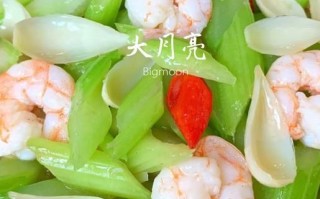 西芹百合炒虾仁热量高吗_孕妇能吃吗