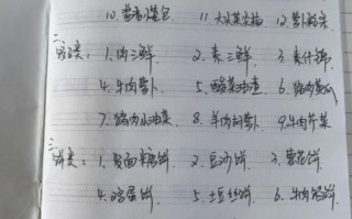 怎么做菜谱_新手如何写菜谱