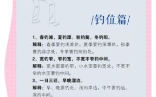 钓鱼技巧口诀_如何快速上鱼