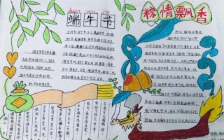 端午节手抄报怎么做_粽叶飘香话端午内容写什么