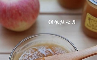 苹果酱怎么做_苹果酱熬多久才粘稠