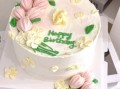 今年流行什么女士生日蛋糕_2024最新款女士生日蛋糕图片