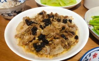 豆豉蒸腊肉怎么做_豆豉蒸腊肉的家常做法