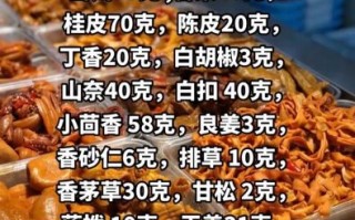 四川卤菜配料配方有哪些_正宗川卤怎么做