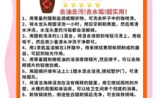 醋的妙用有哪些_醋怎么清洁厨房