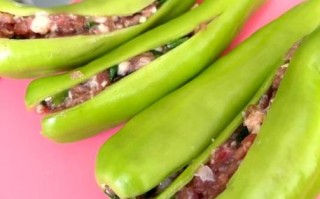 油焖尖椒放肉馅怎么做_油焖尖椒肉馅配方