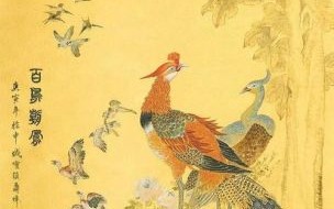 百鸟朝凤图寓意是什么_如何鉴赏百鸟朝凤图