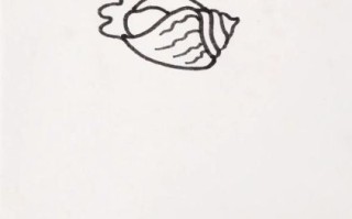 小海螺简笔画怎么画_小海螺简笔画步骤图